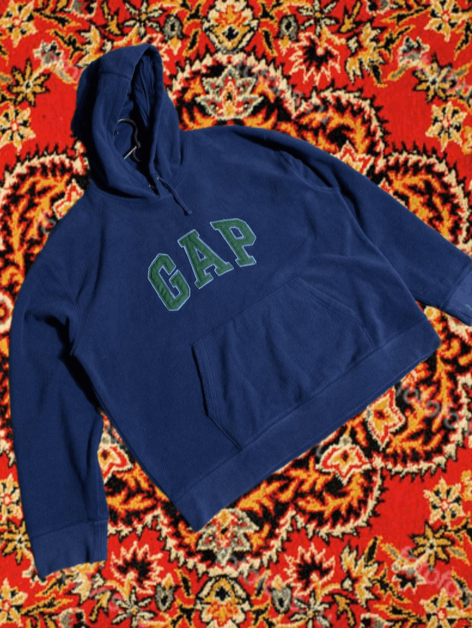 Gap × Streetwear × Vintage Sage GAP teen Hoodie vintage classic logo ...