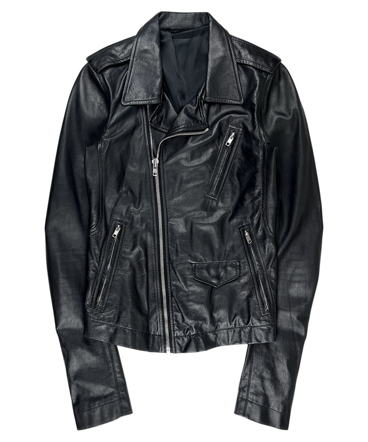 Rick Owens SS14 Rick Owens Vicious Lamb Stooges Leather Jacket | Grailed