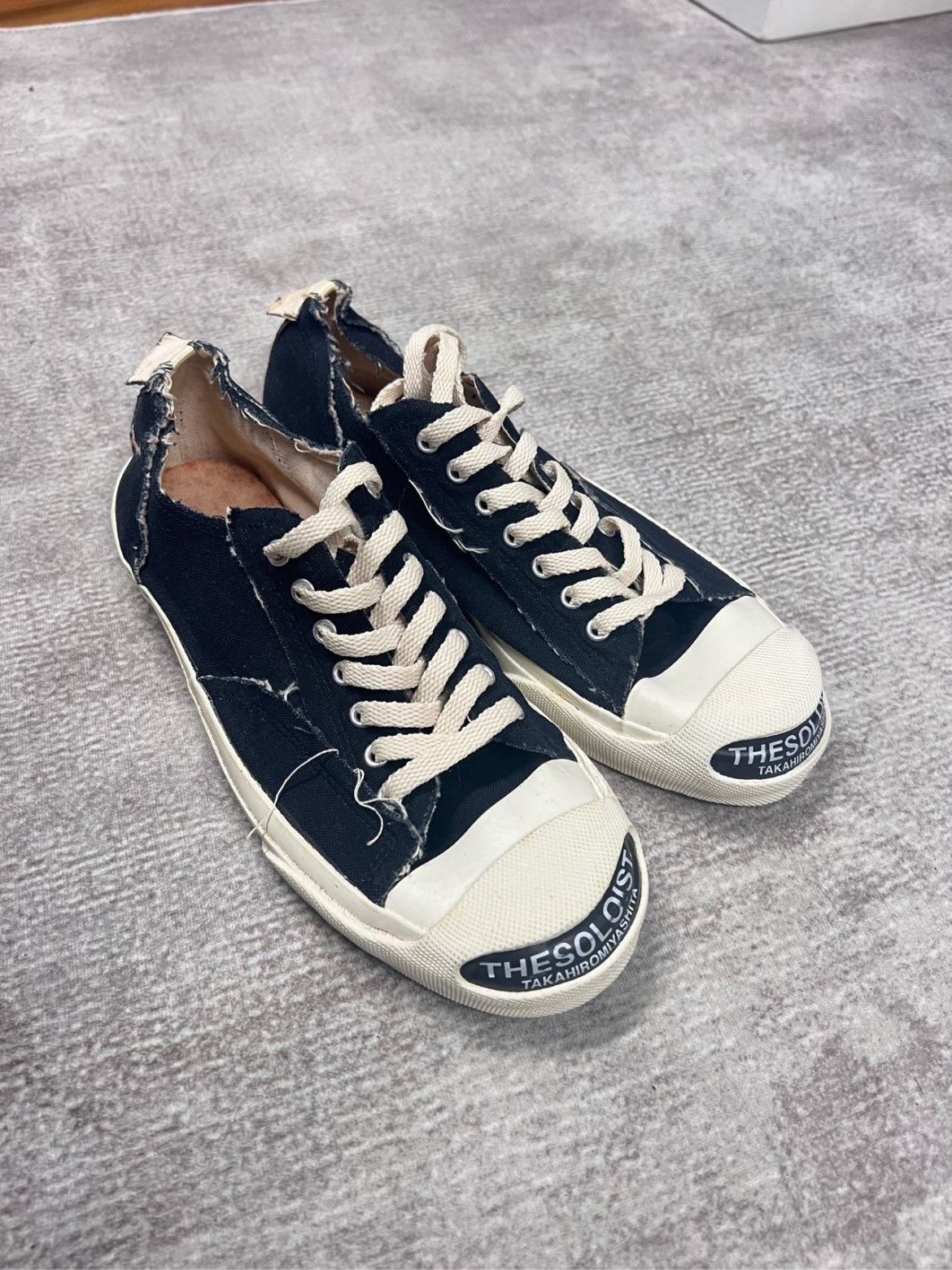 Takahiromiyashita The Soloist. × Undercover Takahiromiyashita the soloist x undercover low top ...