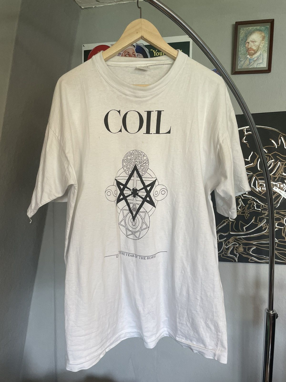 Band Tees × Vintage 90s vintage coil band tshirt | Grailed