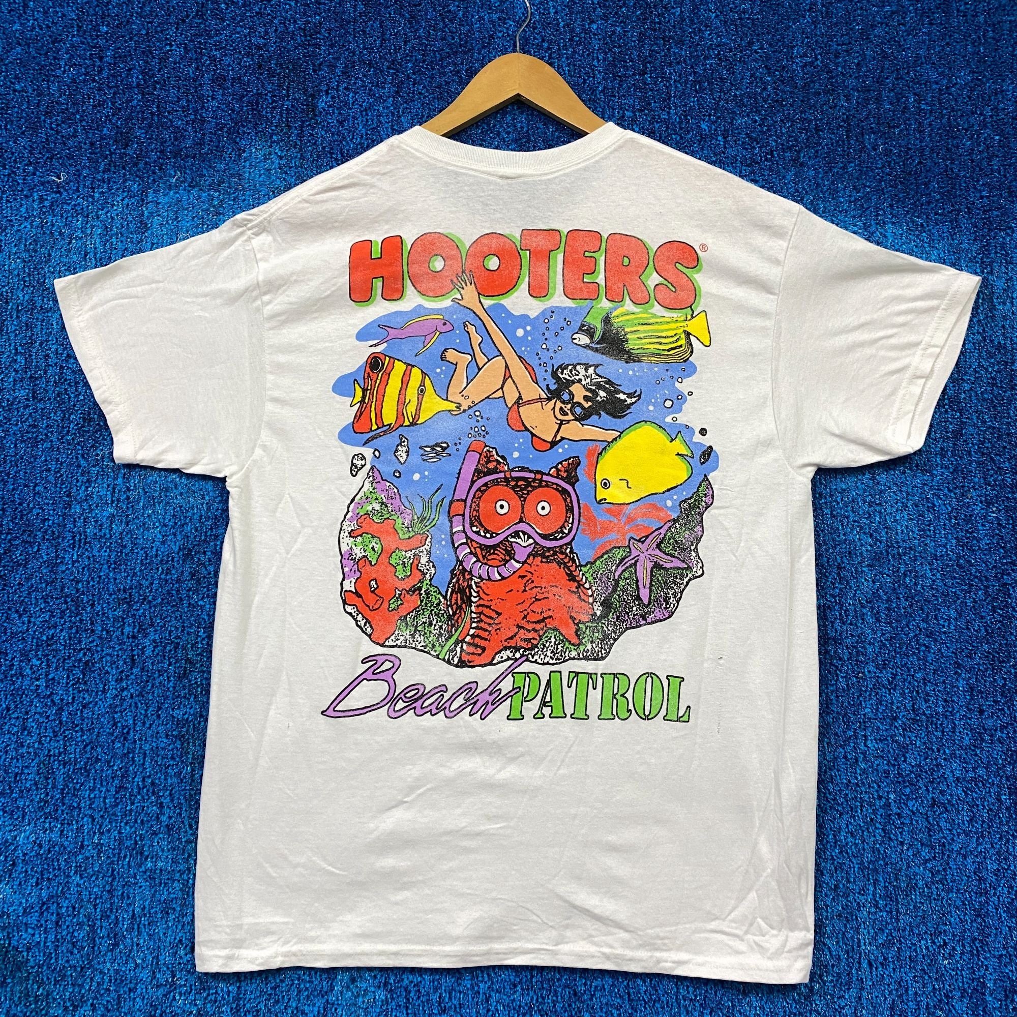 Movie × Streetwear × Very Rare Hooters Beach Patrol Hootie the Owl ...