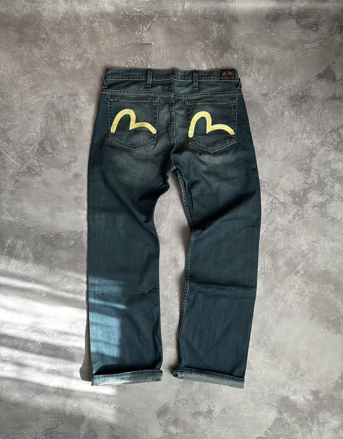 Evisu × Japanese Brand × Vintage VINTAGE EVISU SELVEDGE DENIM SEAGULL JEANS US34 | Grailed