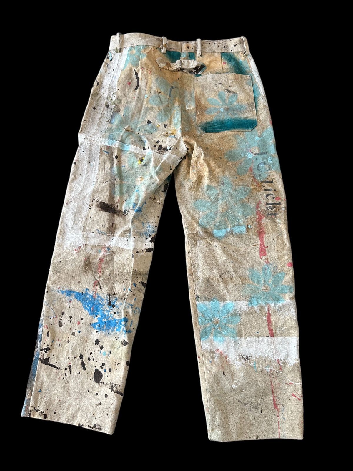 Bode Bode Canvas Paint Pants 1/1 | Grailed