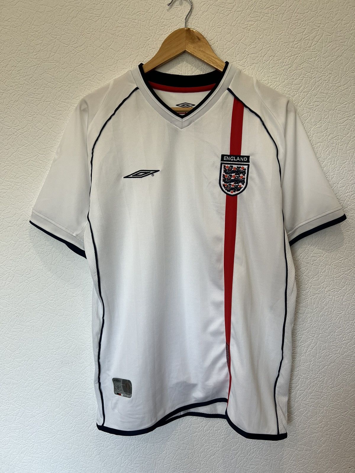 Vintage Vintage Umbro England 2002 Home Kit Soccer Jersey | Grailed