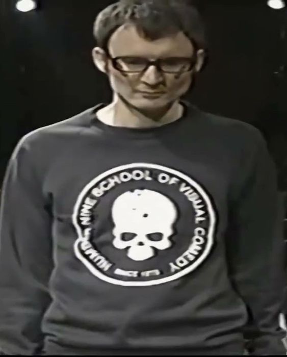 Number (N)ine SS01 Number Nine School Of Visual Comedy Crewneck | Grailed