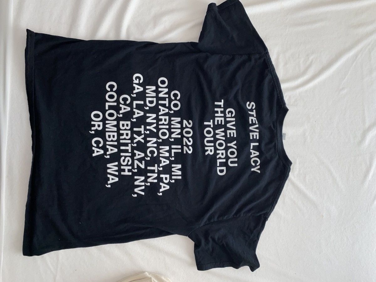 Band Tees Steve Lacy tour merch | Grailed