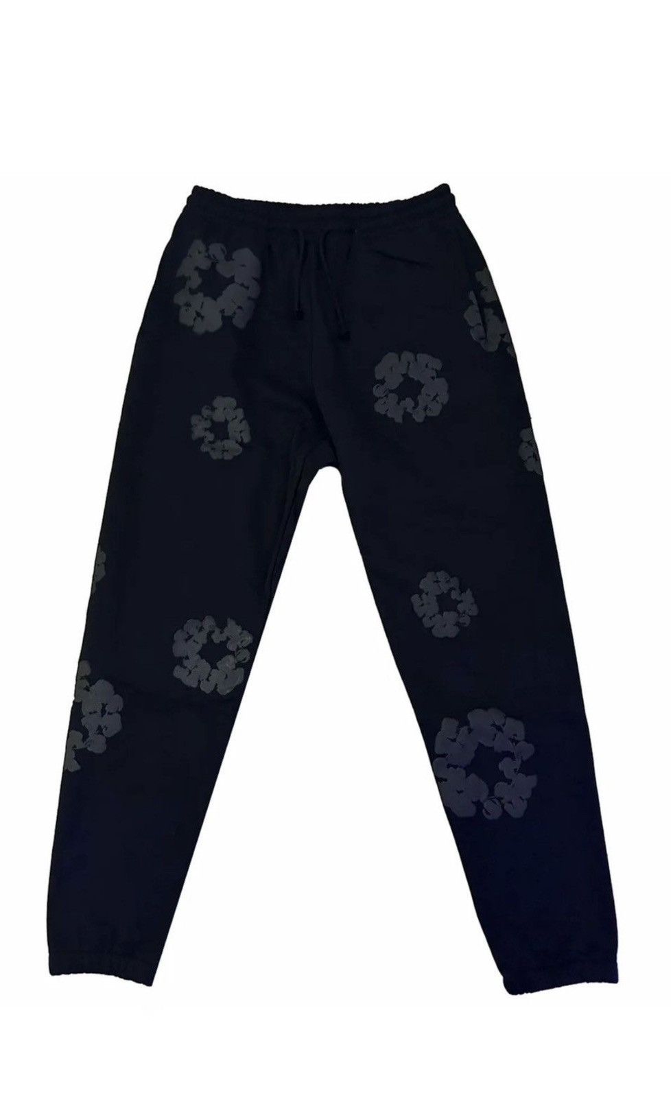 Designer *NYC EXCLUSIVE* Denim Tears Black Monochrome Sweatpants | Grailed