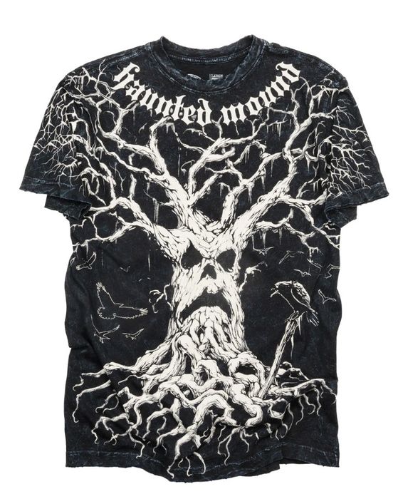 Affliction Affliction Haunted Mound Sematary Harold Short sleeve Tee ...