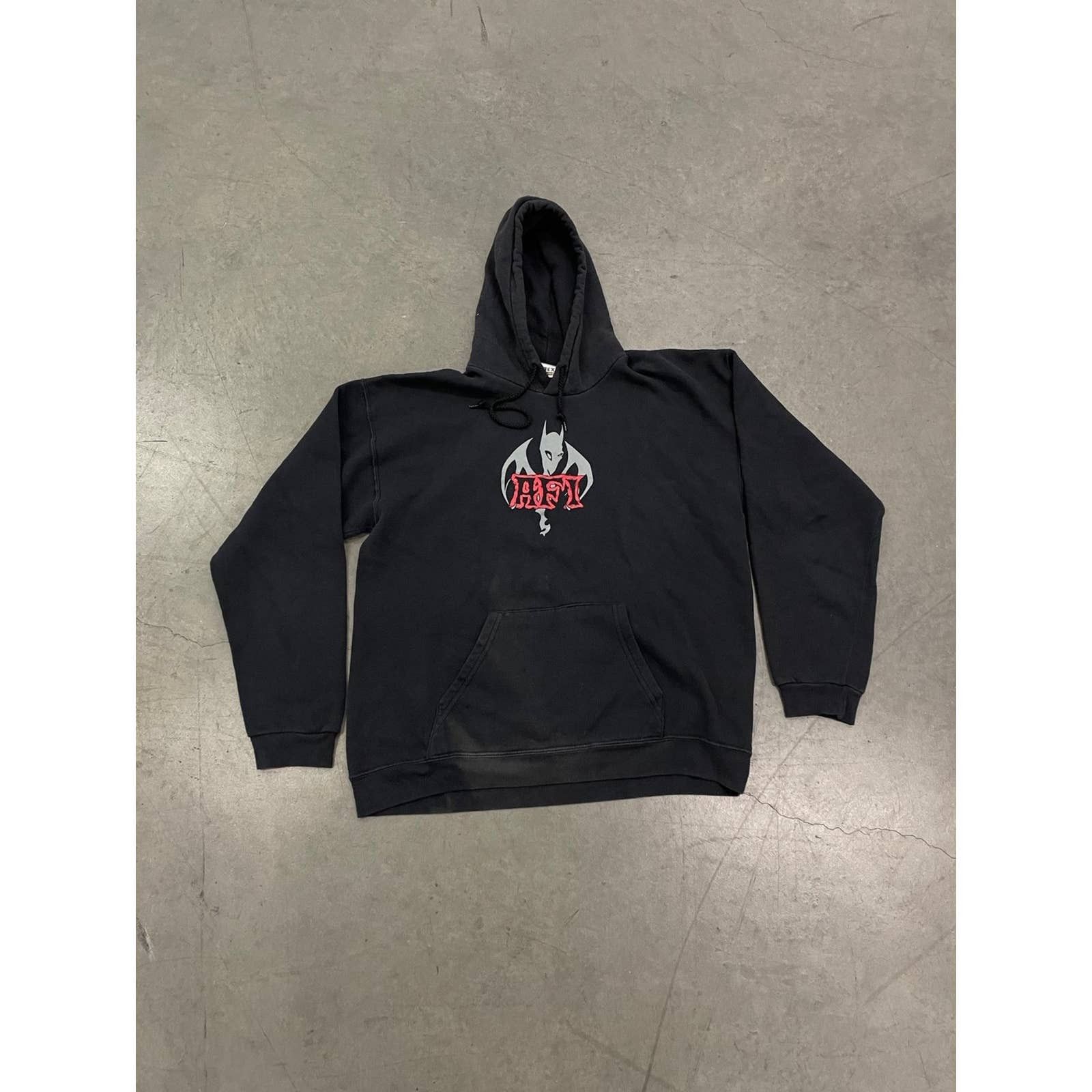Tultex Vintage 2000s AFI demon black hoodie large | Grailed