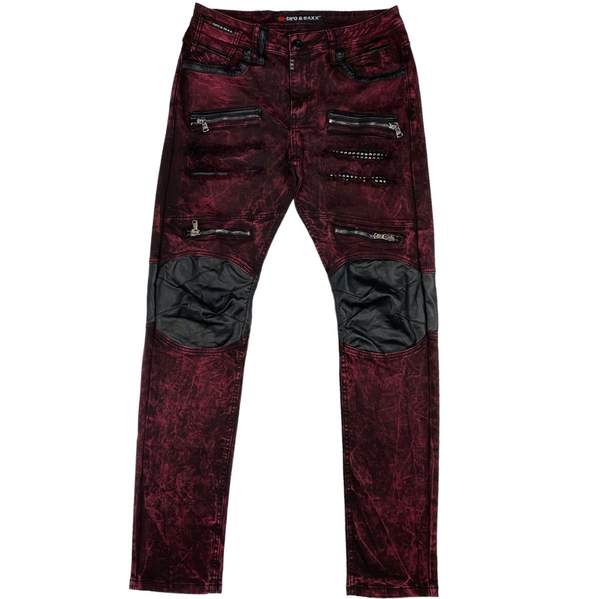 Avant Garde 🔥LASTDROP🔥 Real Vamp Multipockets Distressed Biker Rap ...