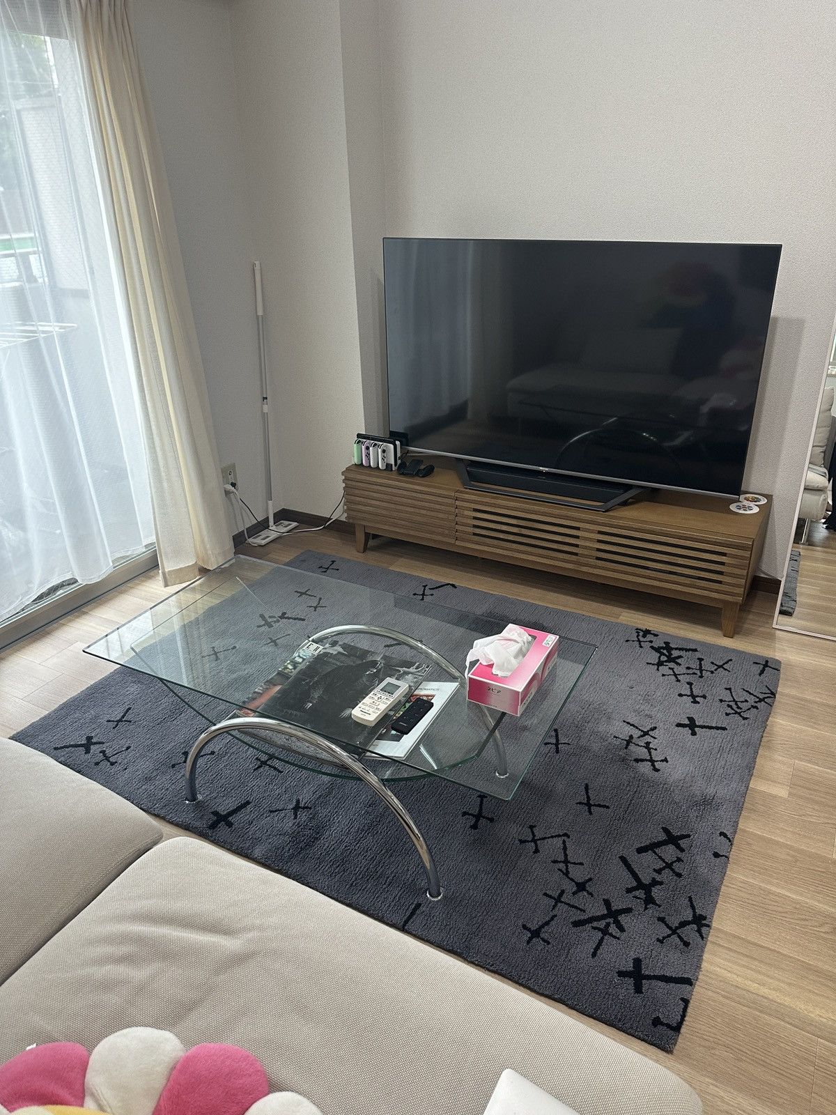 Undercover AW02 Undercover Cross Rug "A Witches Cell Division" | Grailed