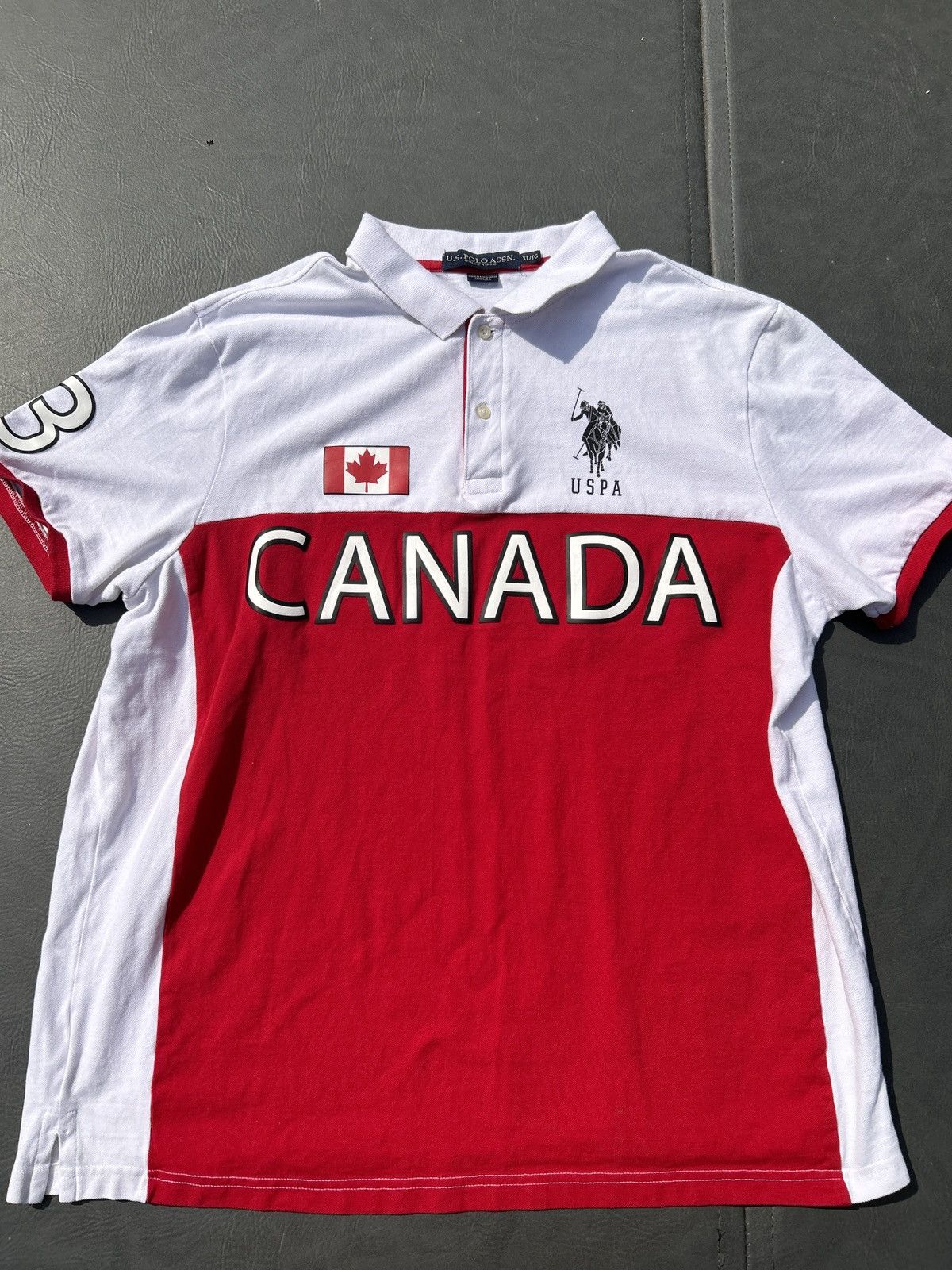 Polo Ralph Lauren × Streetwear × Vintage Canada Polo Shirt | Grailed