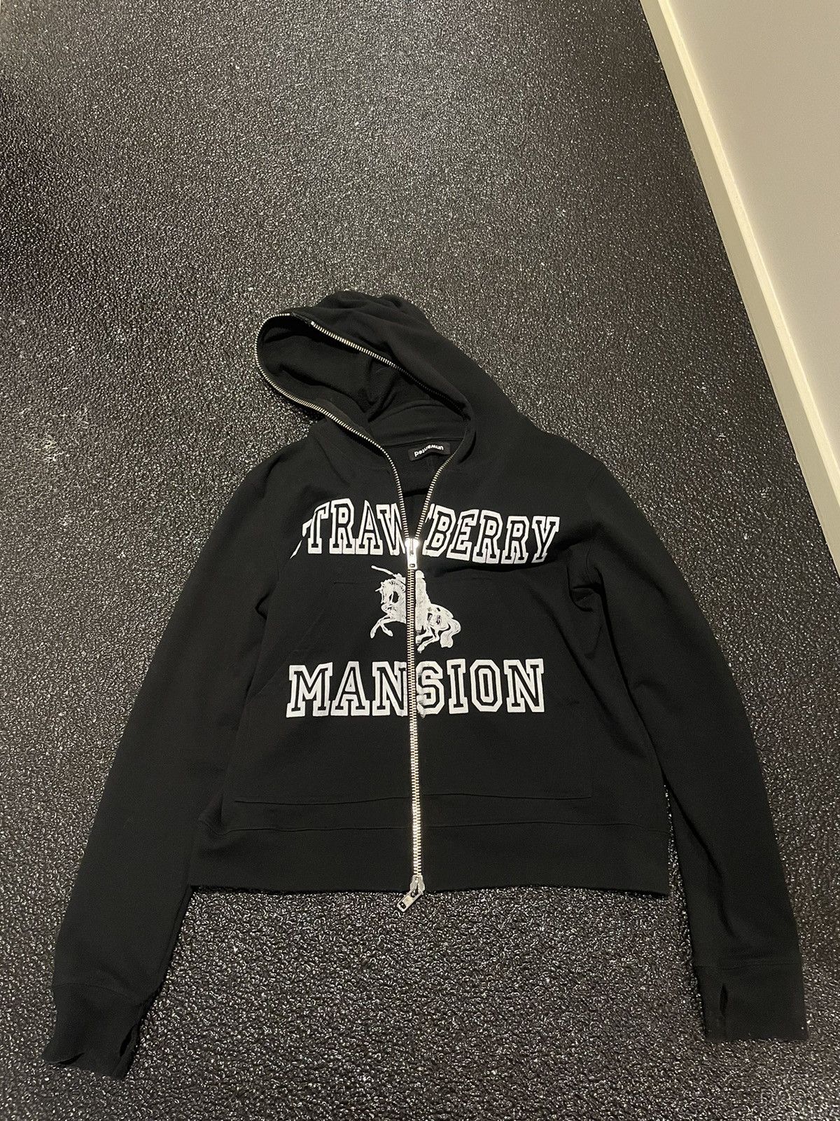 Unwanted Strawberry mansion zip up hoodie | Grailed