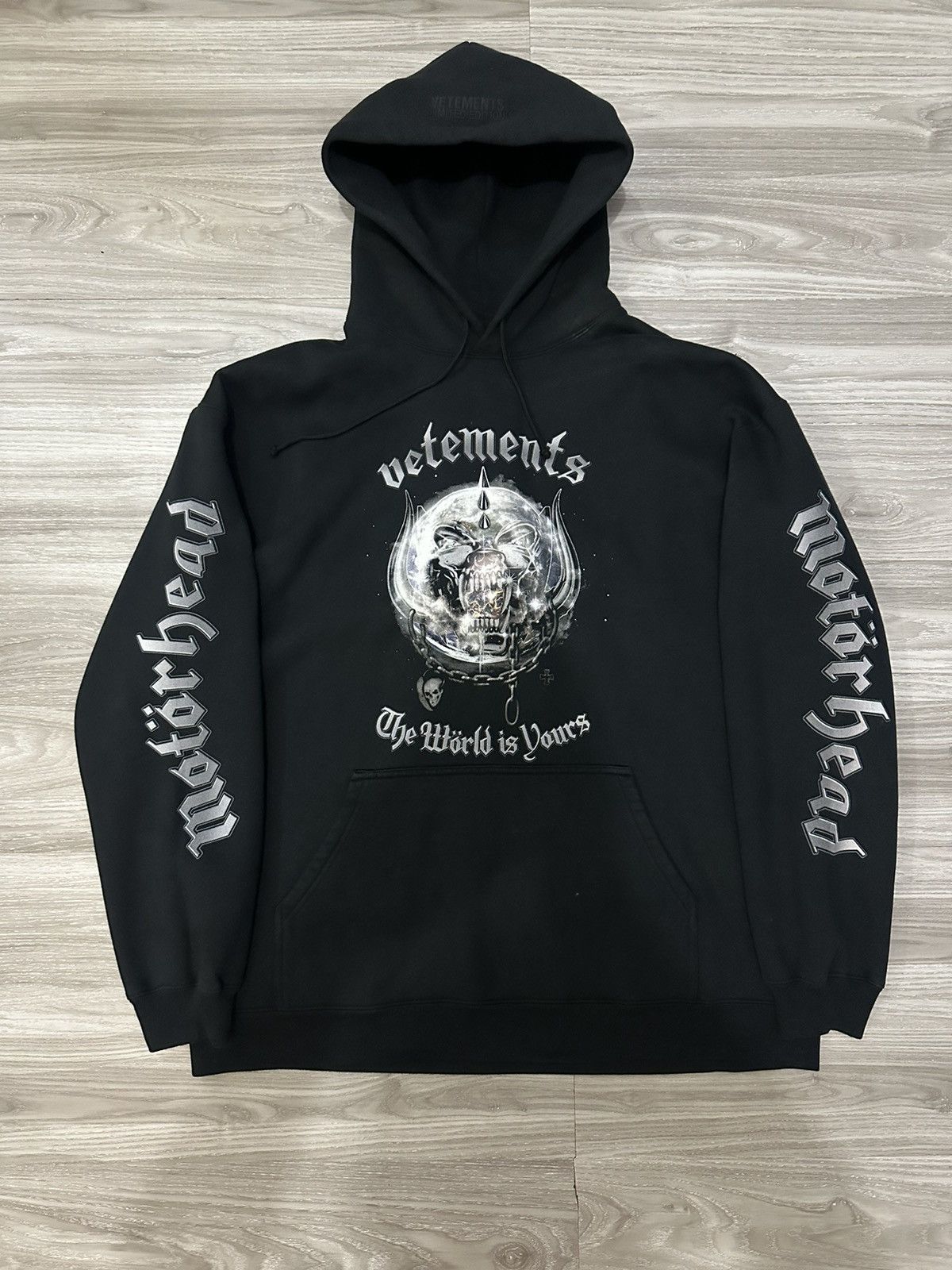 Vetements Vetements Motorhead Hoodie | Grailed