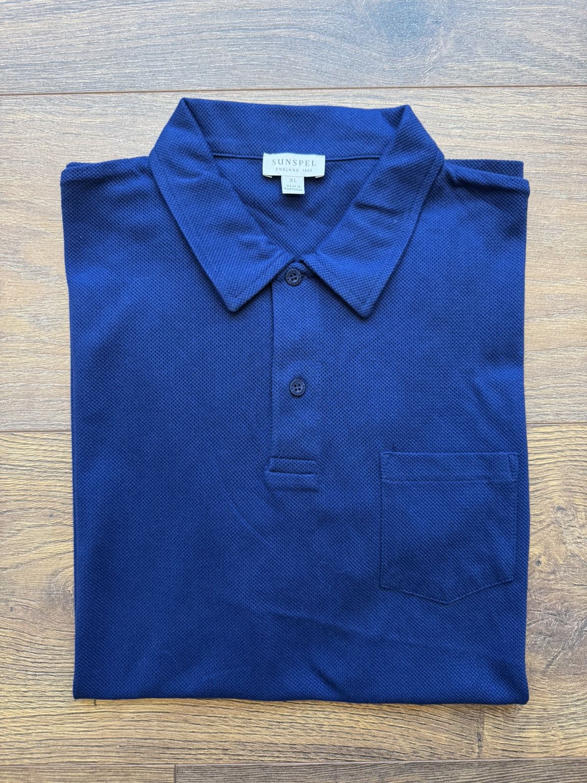 Sunspel Sunspel Blue Riviera Polo - Size XL | Grailed