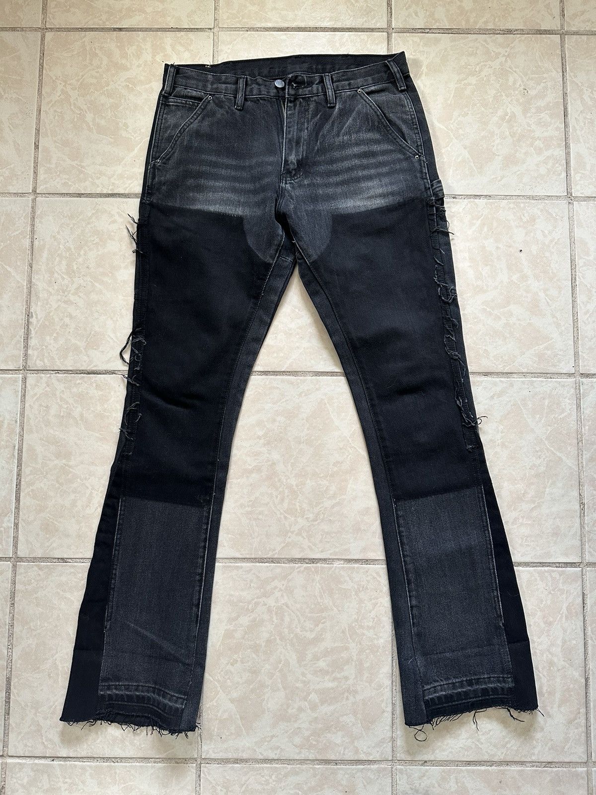 MNML MNML Flared Denim | Grailed