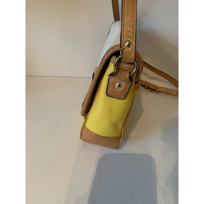 Coach Coach Park Colorblock bag in yellow and white | Grailed
