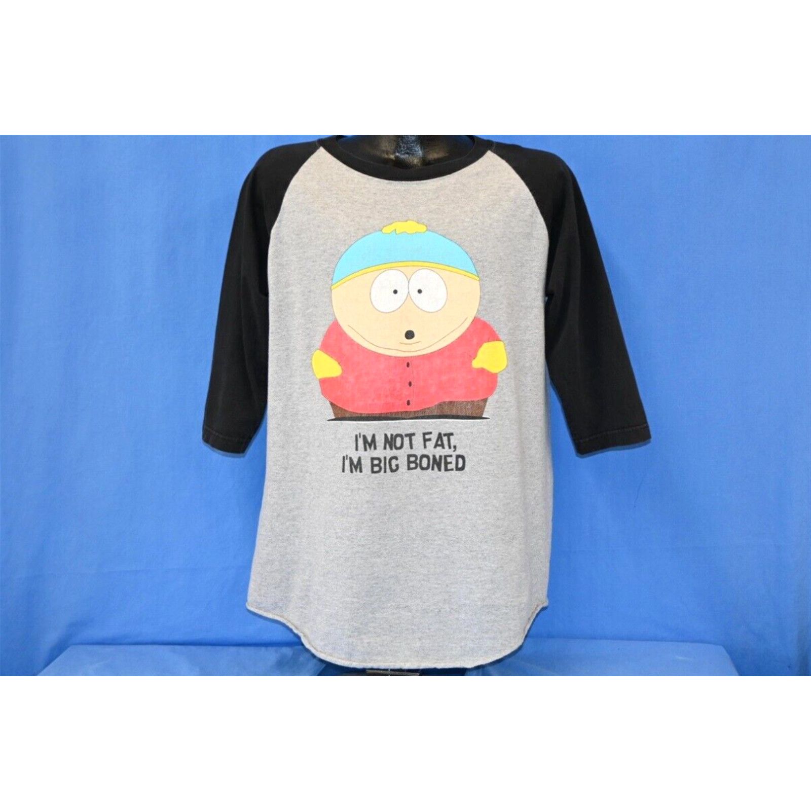 Vintage vtg 90s SOUTH PARK CARTMAN IM NOT FAT IM BIG BONED TV COMEDY ...