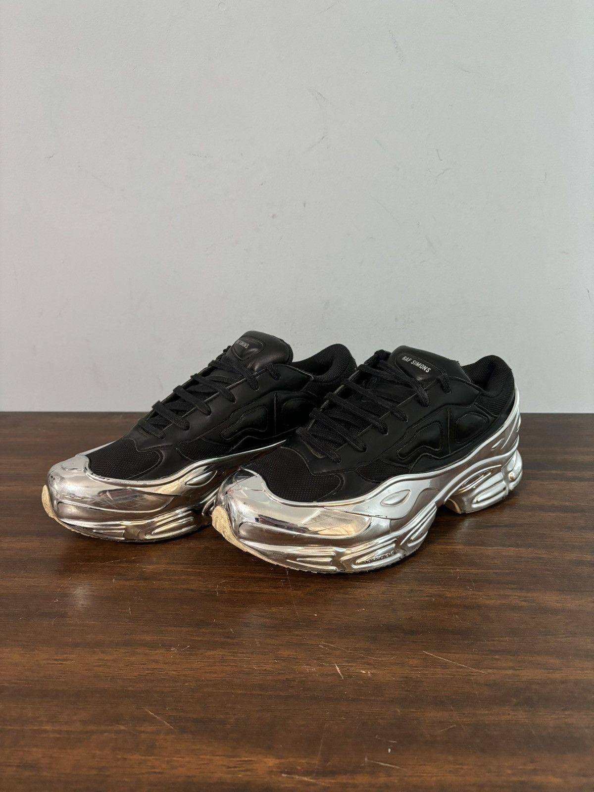 Adidas × Designer × Raf Simons adidas Raf Simons Ozweego Core Black ...