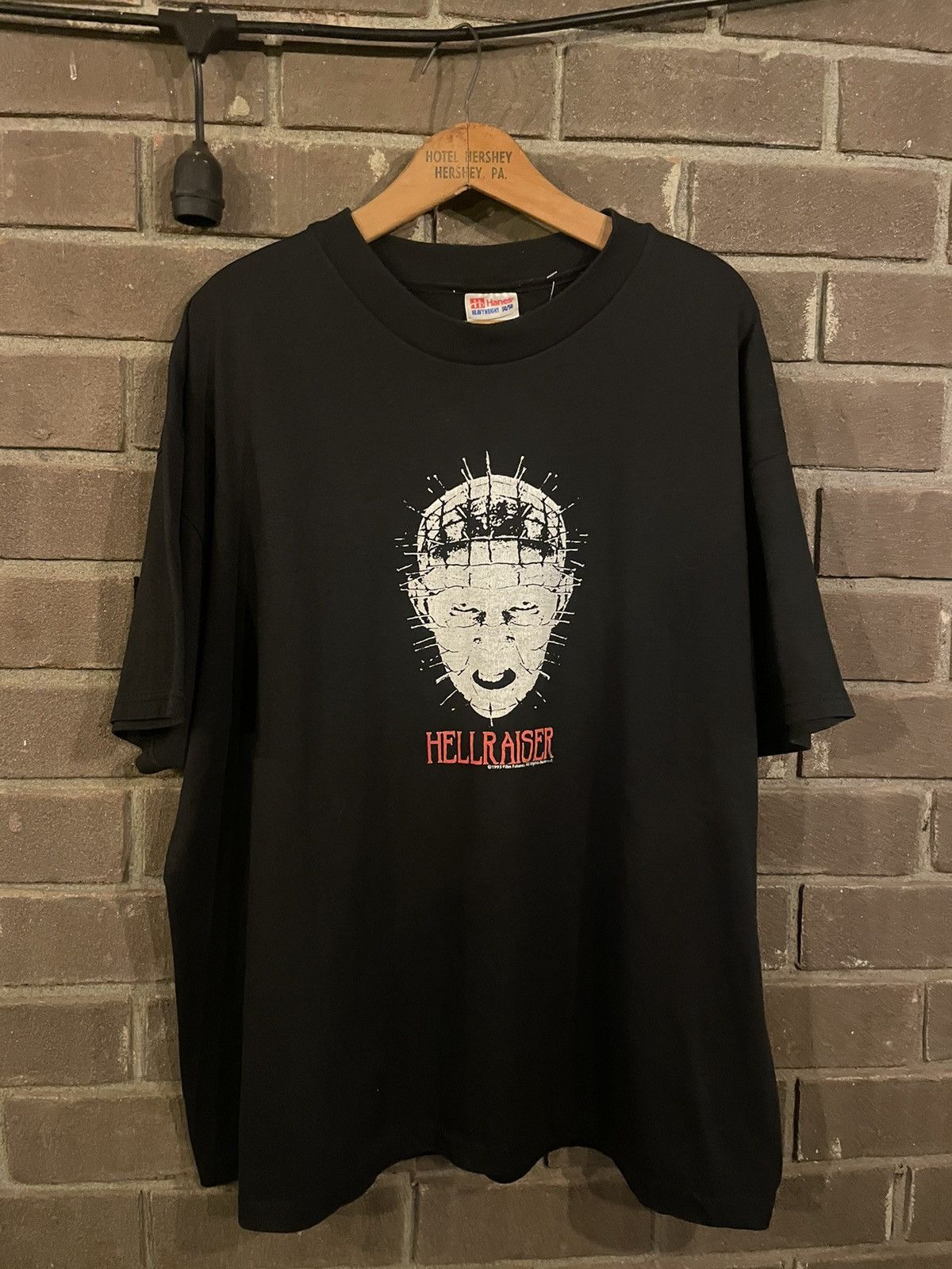 Movie × Vintage vintage 95 Hellraiser pinhead movie promo t | Grailed