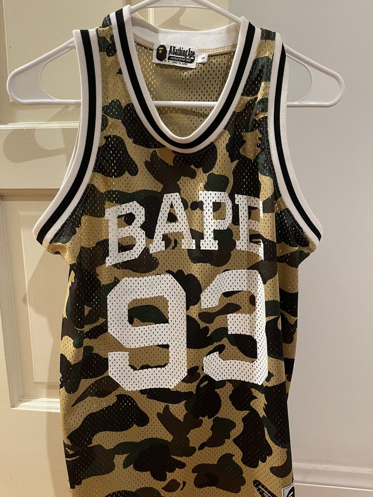 Bape 1st Camo Mesh Jersey | Grailed