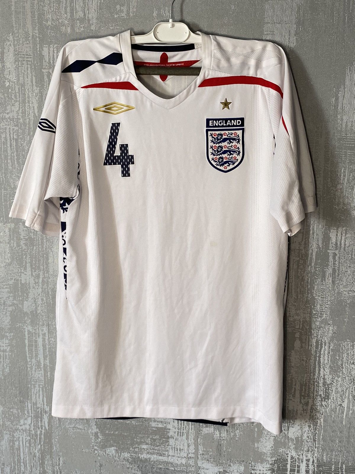 Fifa World Cup × Soccer Jersey × Umbro 2008 Vintage Umbro England ...