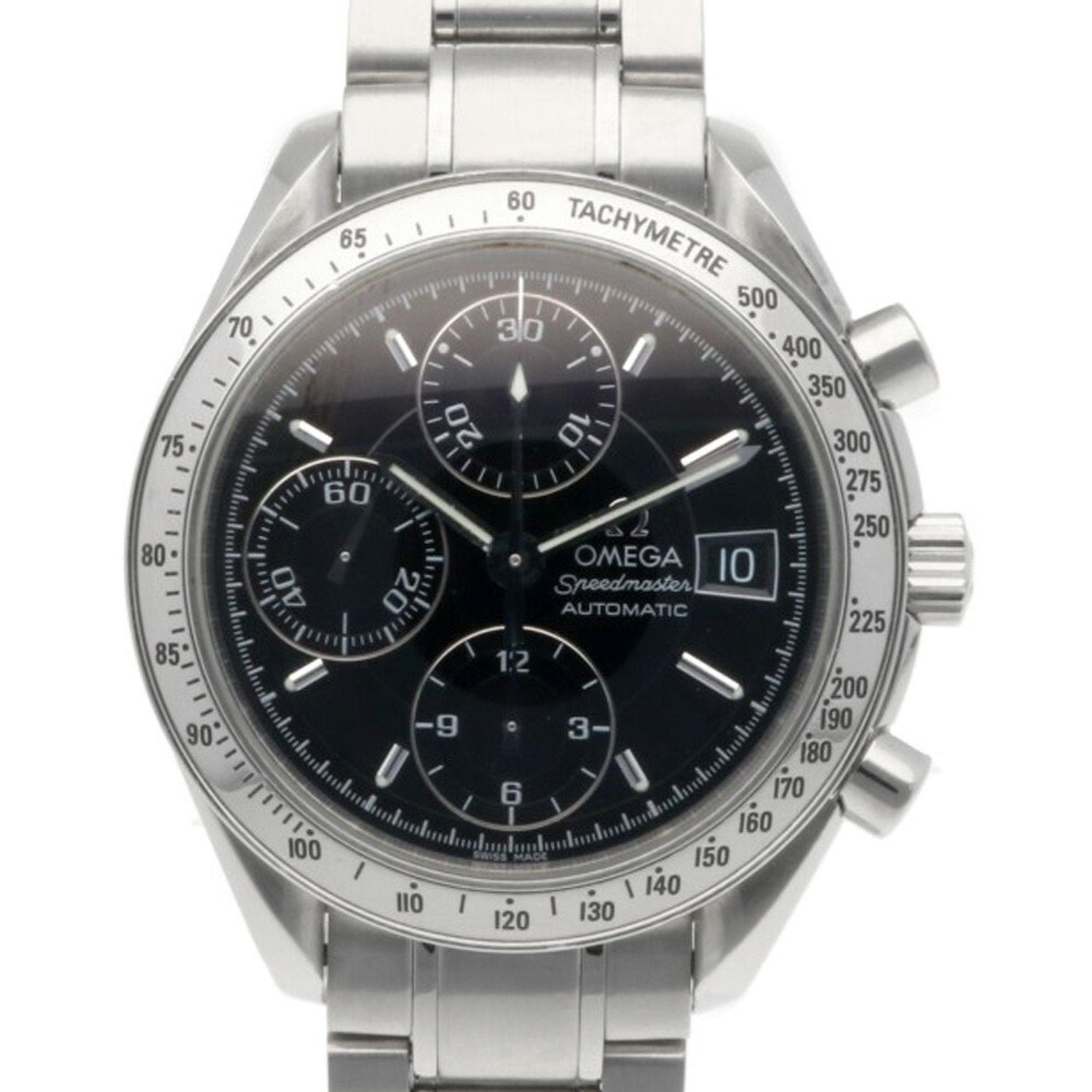 Omega OMEGA Speedmaster Watch Stainless Steel 53135000 Automatic Men's Overhauled Guarantee ...