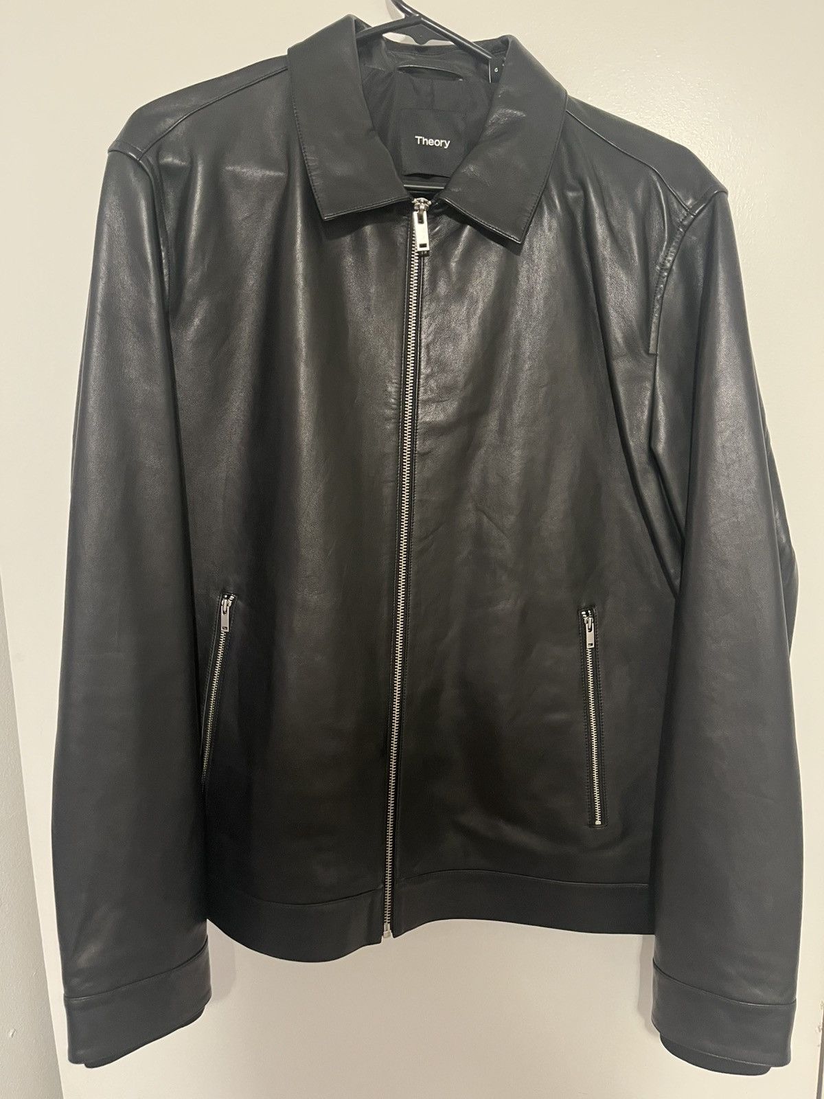 Theory Theory Jamie Lamb Leather Jacket | Grailed