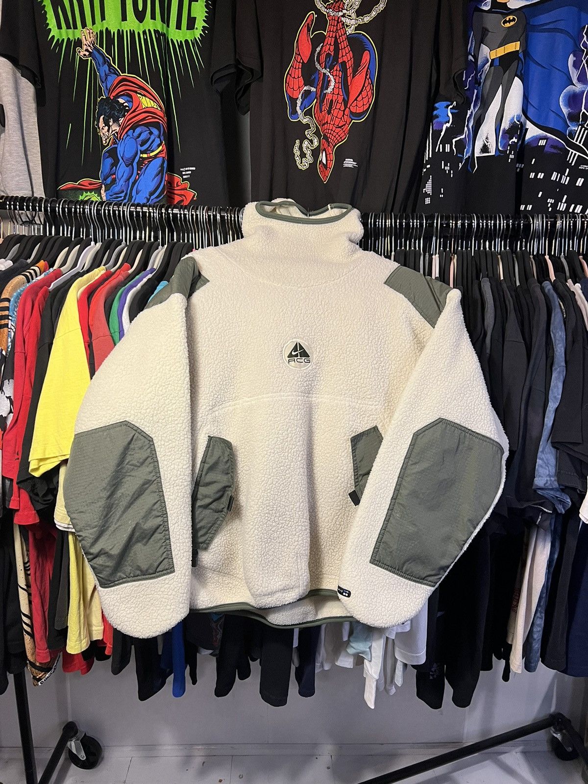 Nike ACG Vintage 90’s Nike ACG Balaclava Sherpa | Grailed