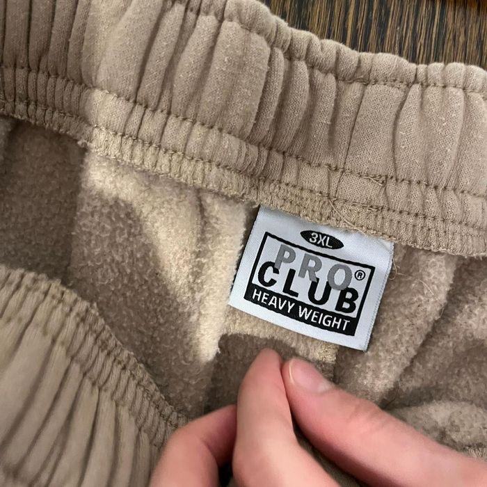 Vintage vintage 2000s ultra baggy wide leg cream pro club cargos | Grailed