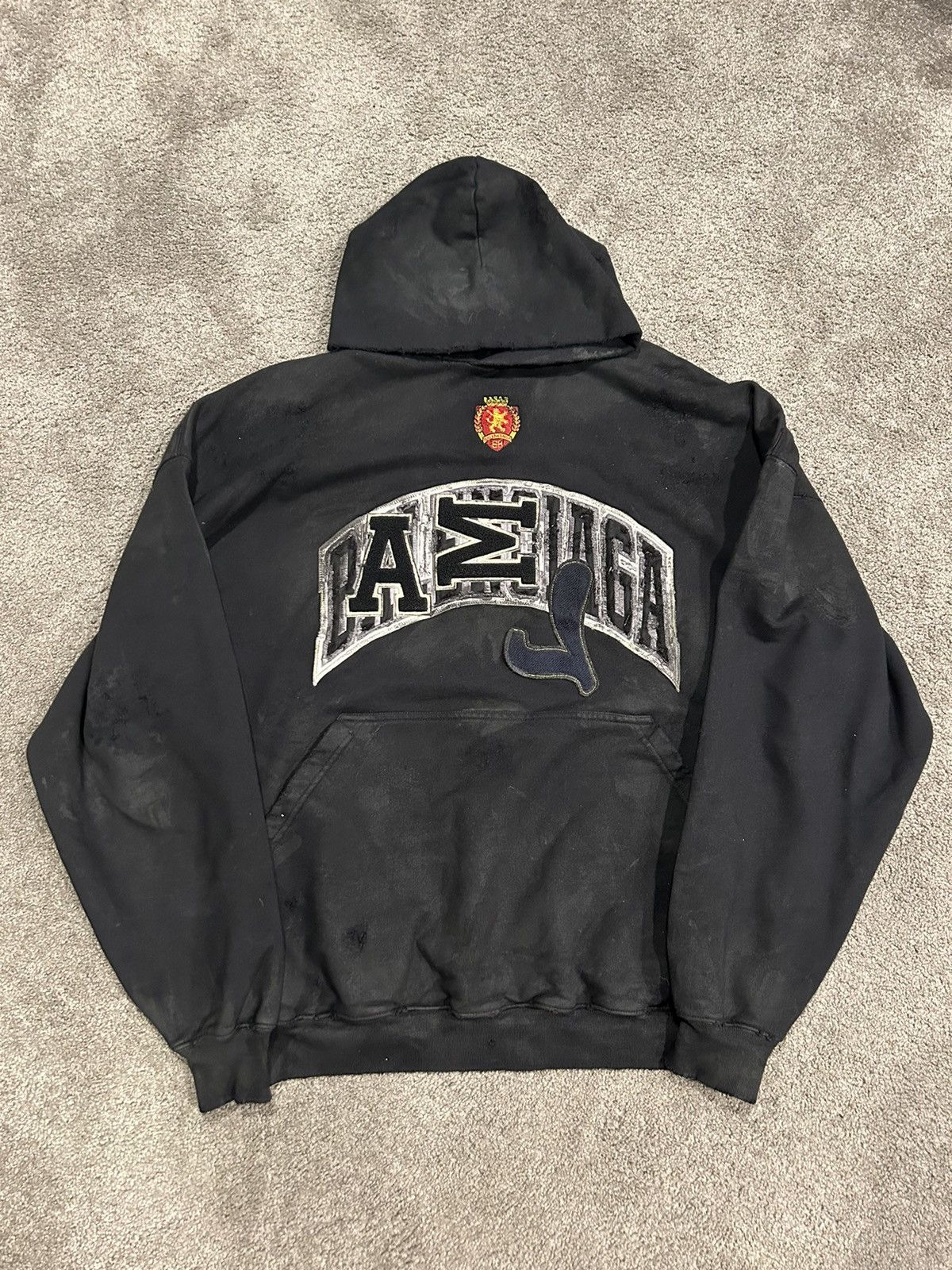 Balenciaga Balenciaga Skater Hoodie Black | Grailed