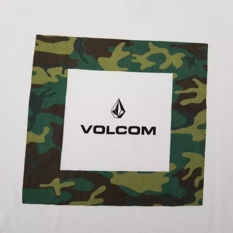 Volcom Volcom Shirt Mens Medium Short Sleeve Crew Neck Camouflage | Grailed