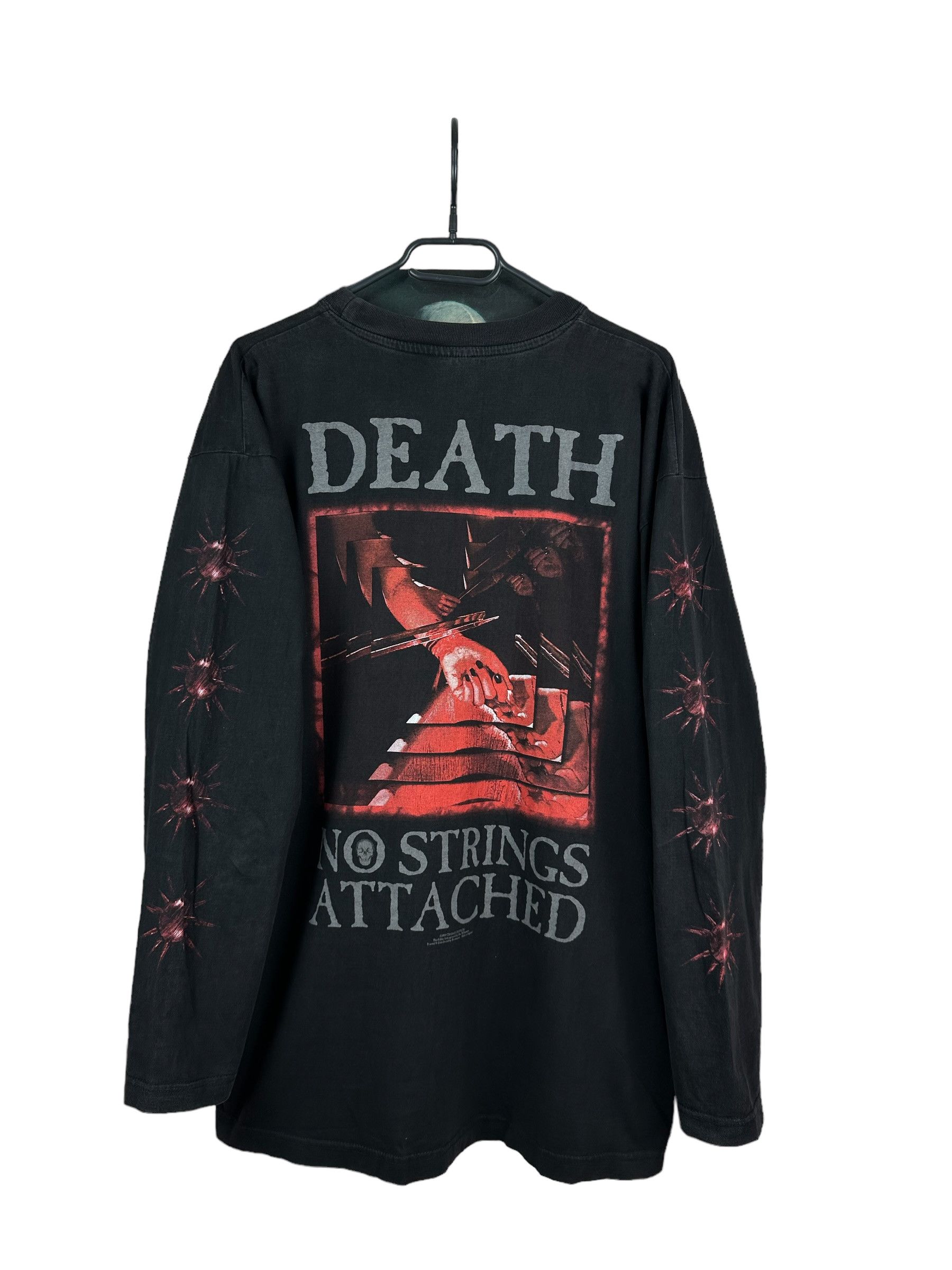 Band Tees × Vintage Vintage Cradle Of Filth No Strings Attached Long Sleeve Tee | Grailed
