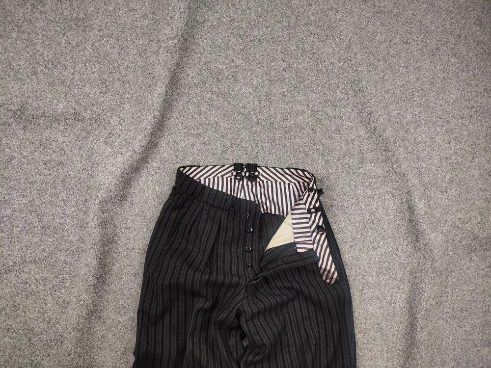 Vintage 50s Vintage Morning Fishtail Suspender Buckle Trousers Pants ...