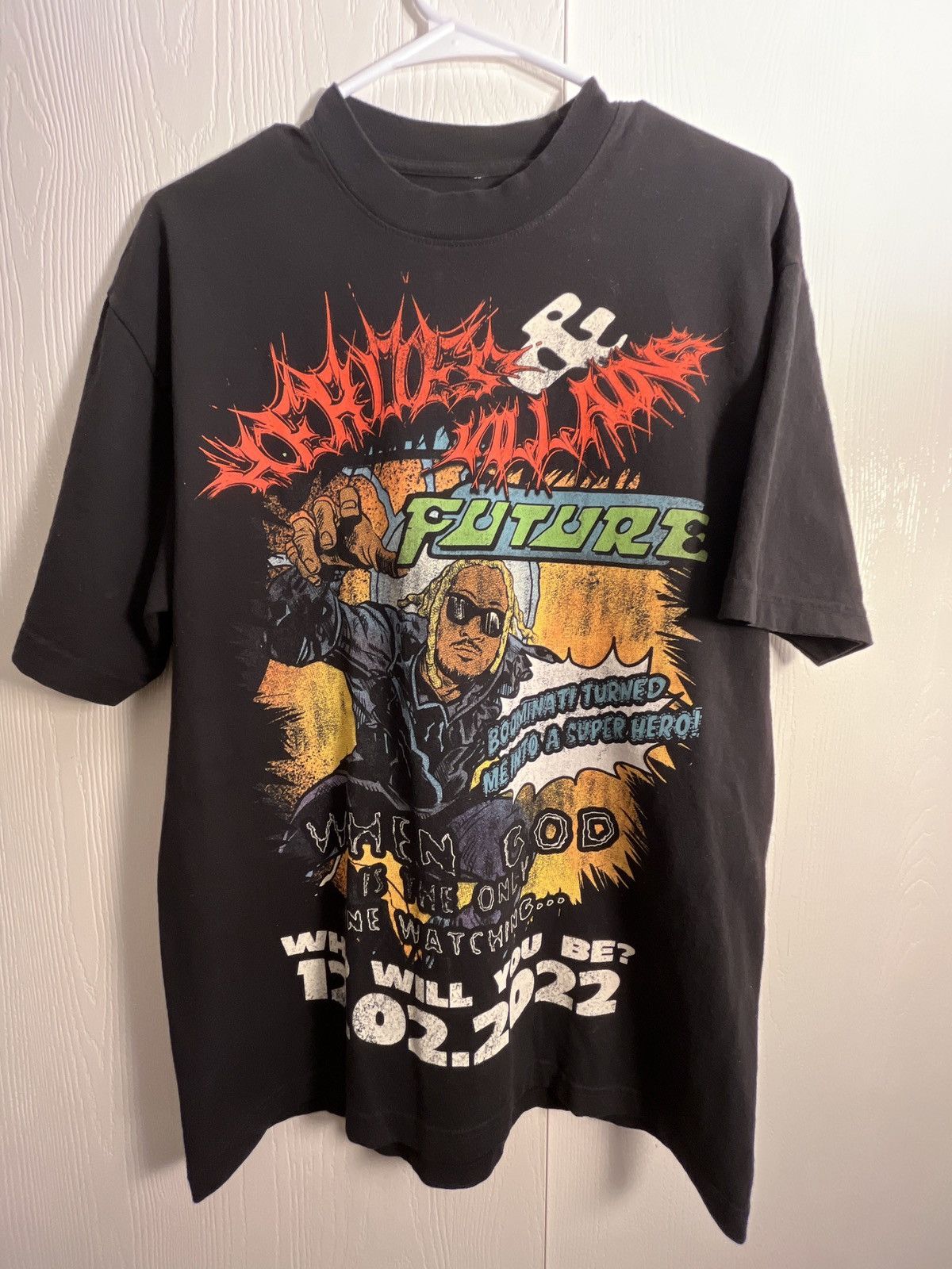 Future × Metro Boomin Metro Boomin x Future Hero’s & Villains T-Shirt ...