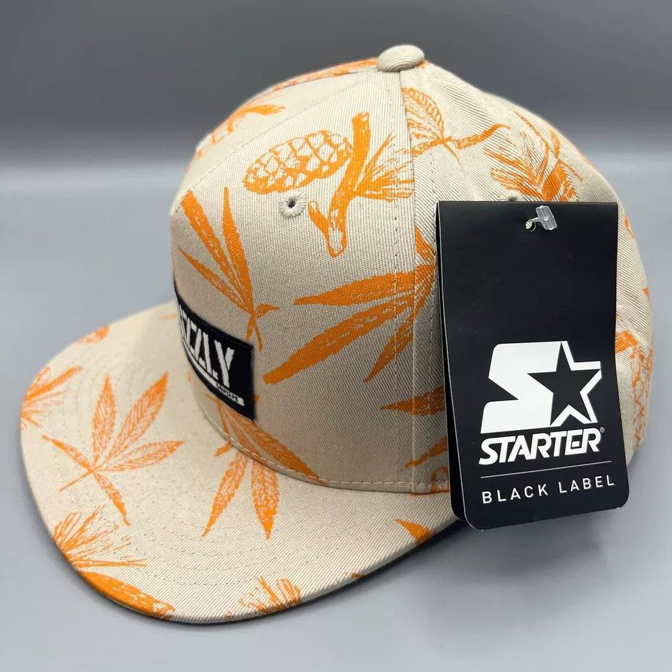 Starter Grizzly Griptape Hat Men Garden Starter Snap Back Cap New | Grailed