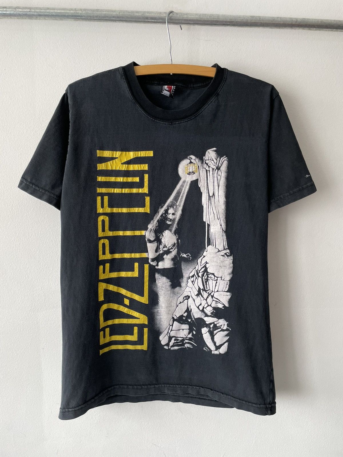Band Tees × Led Zeppelin × Vintage CRAZY 90s 2000s Led Zeppelin Faded ...