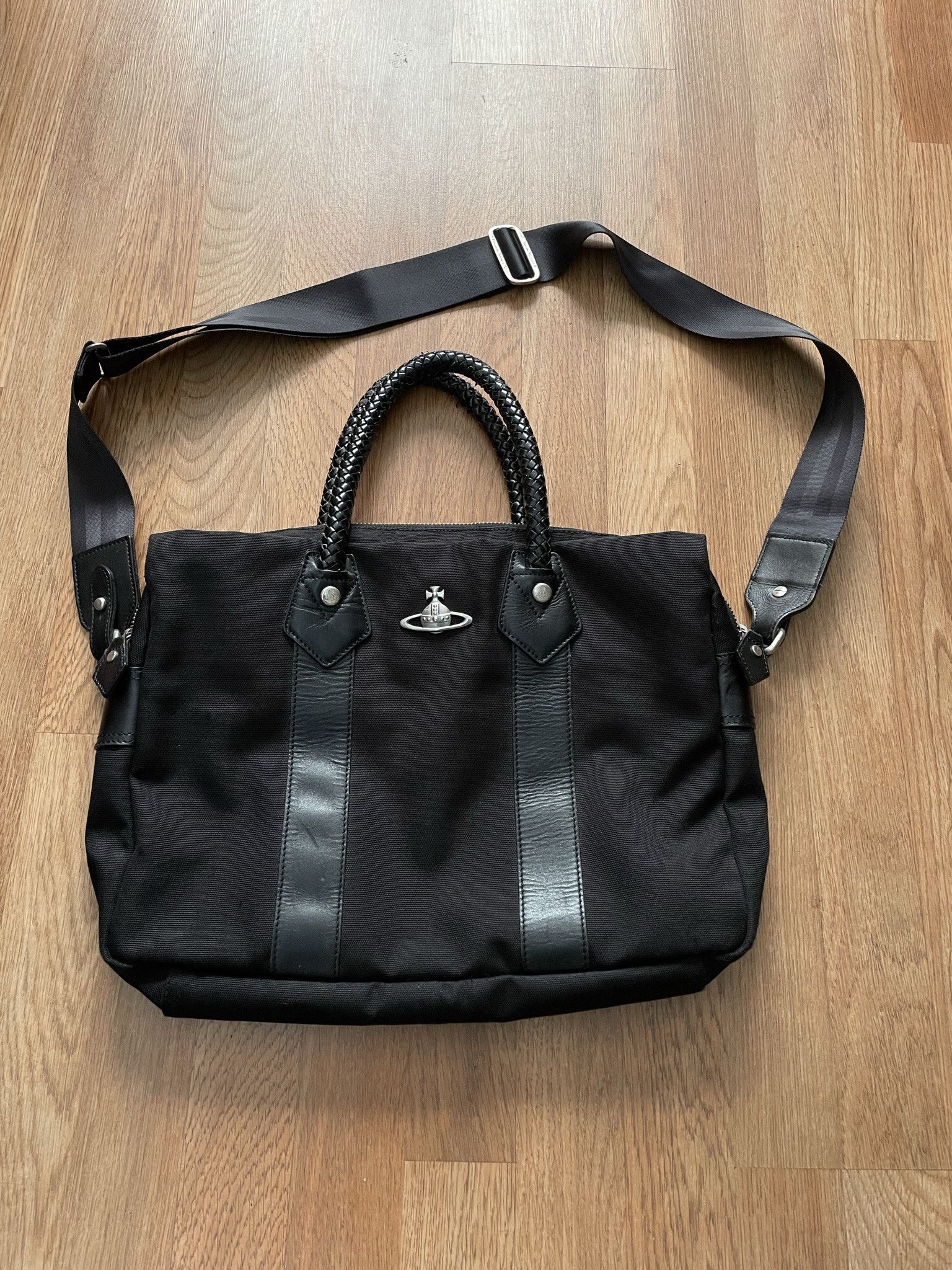 Vivienne Westwood Vivienne Westwood MAN Two Way Large Messenger Bag ...