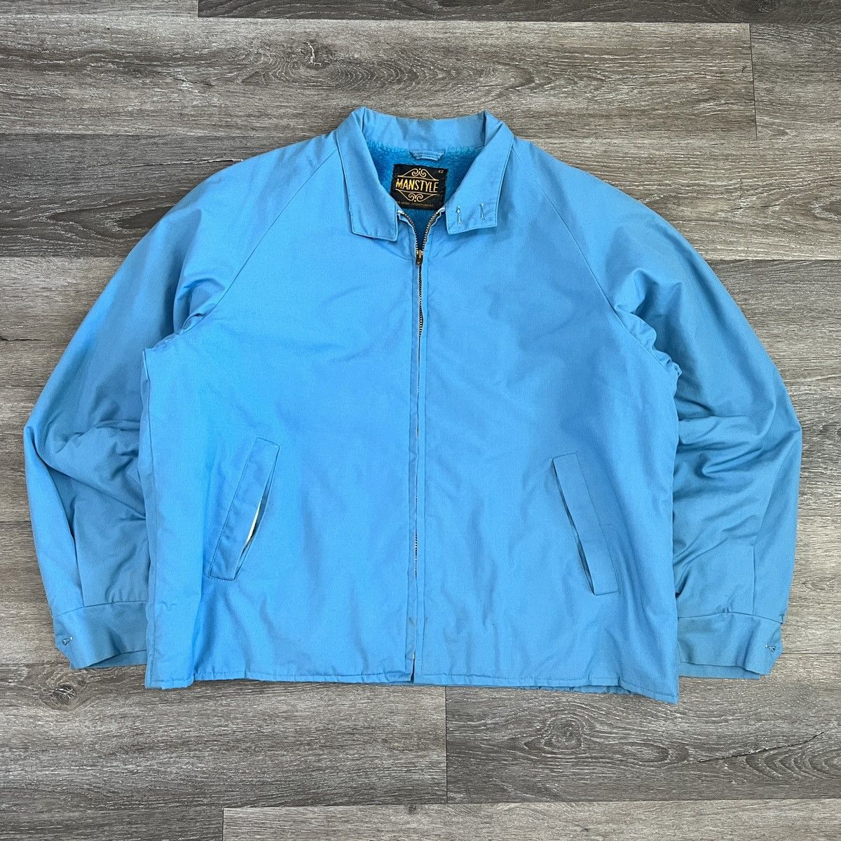 Streetwear × Vintage Vintage 1960s Mansstyle Detroit work fleece lined ...