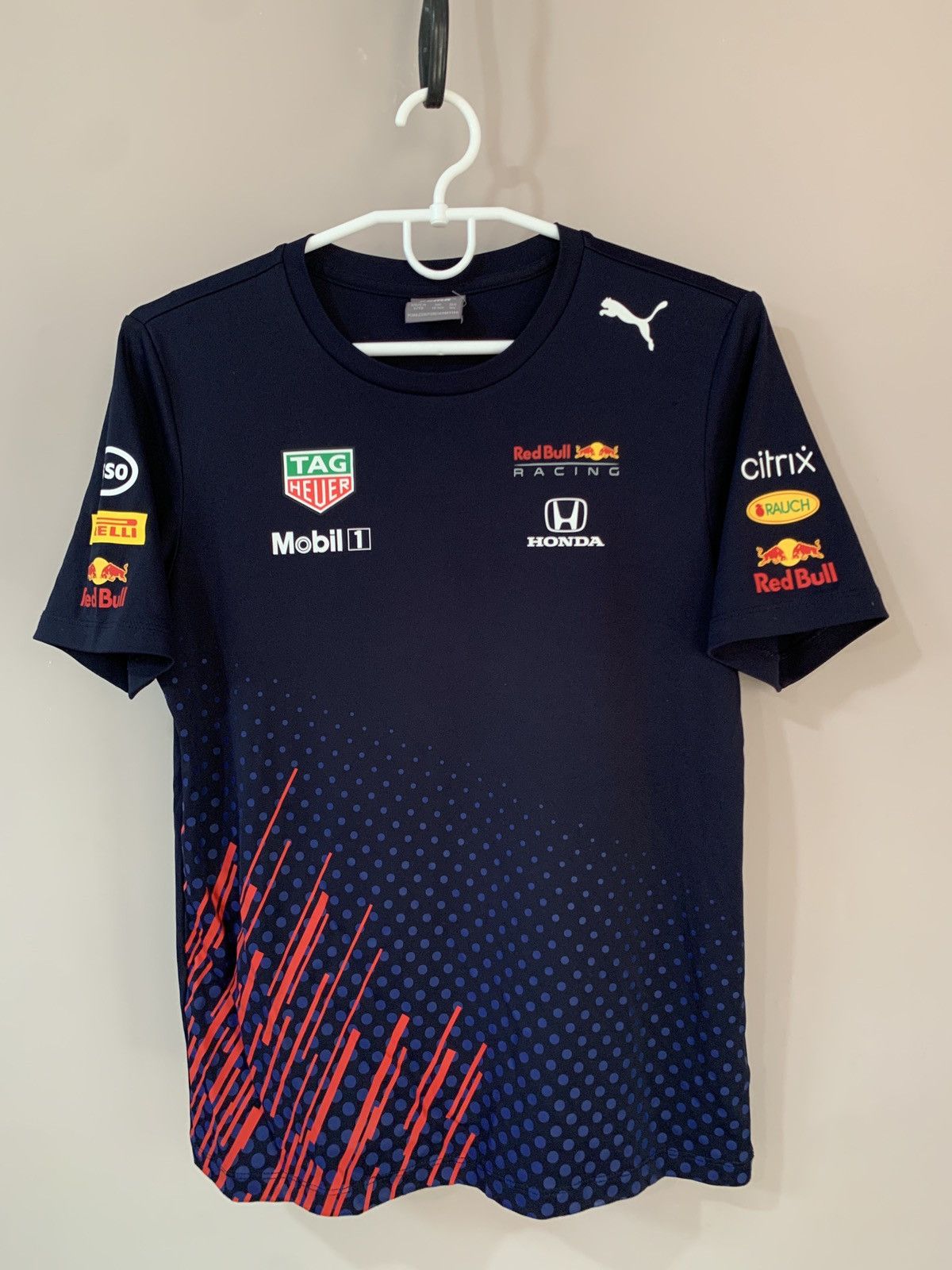 Honda × Puma Red Bull Honda Racing Shirt Puma Jersey Formula 1 Size XXS ...