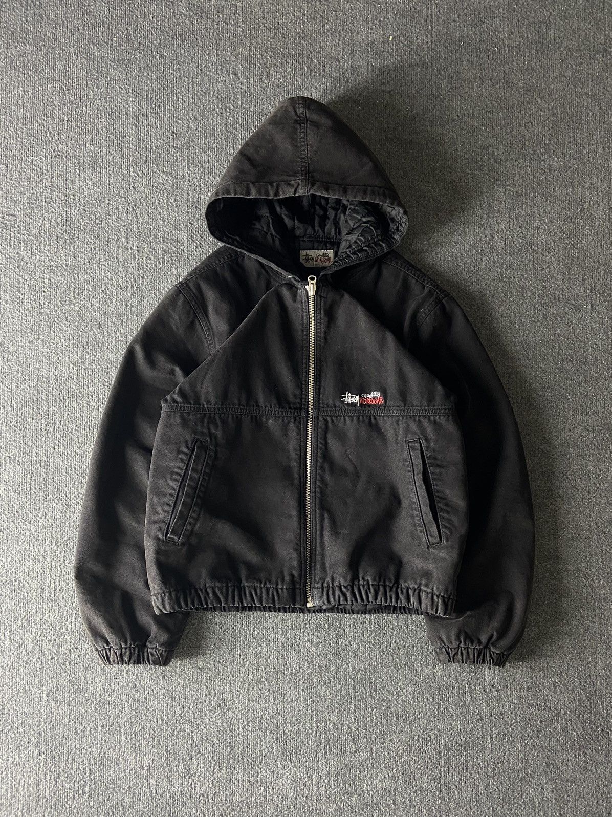 Stussy Canvas Insulated Work Jacket | Grailed