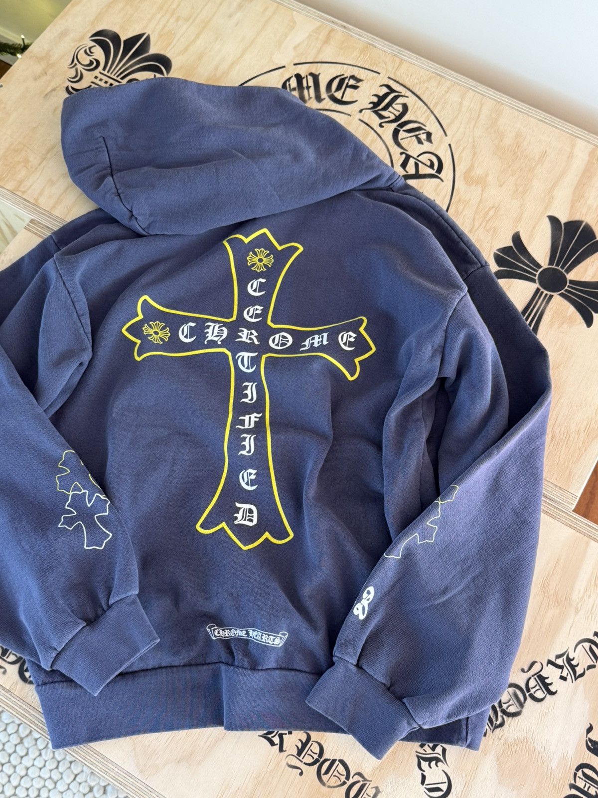 Chrome Hearts × Designer × Streetwear Chrome Hearts CLB Drake Hoodie ...