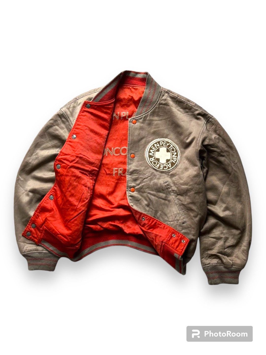 Japanese Brand PPFM Japan Reversible Varsity Jacket | Grailed