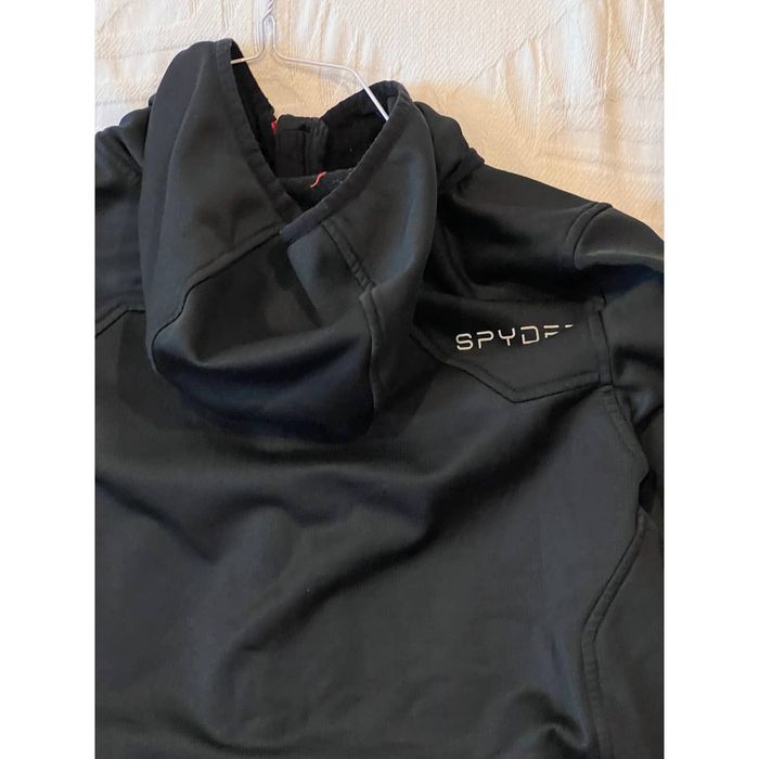 Spyder Spyder Full ZIp Up Black Hoodie Mens S | Grailed