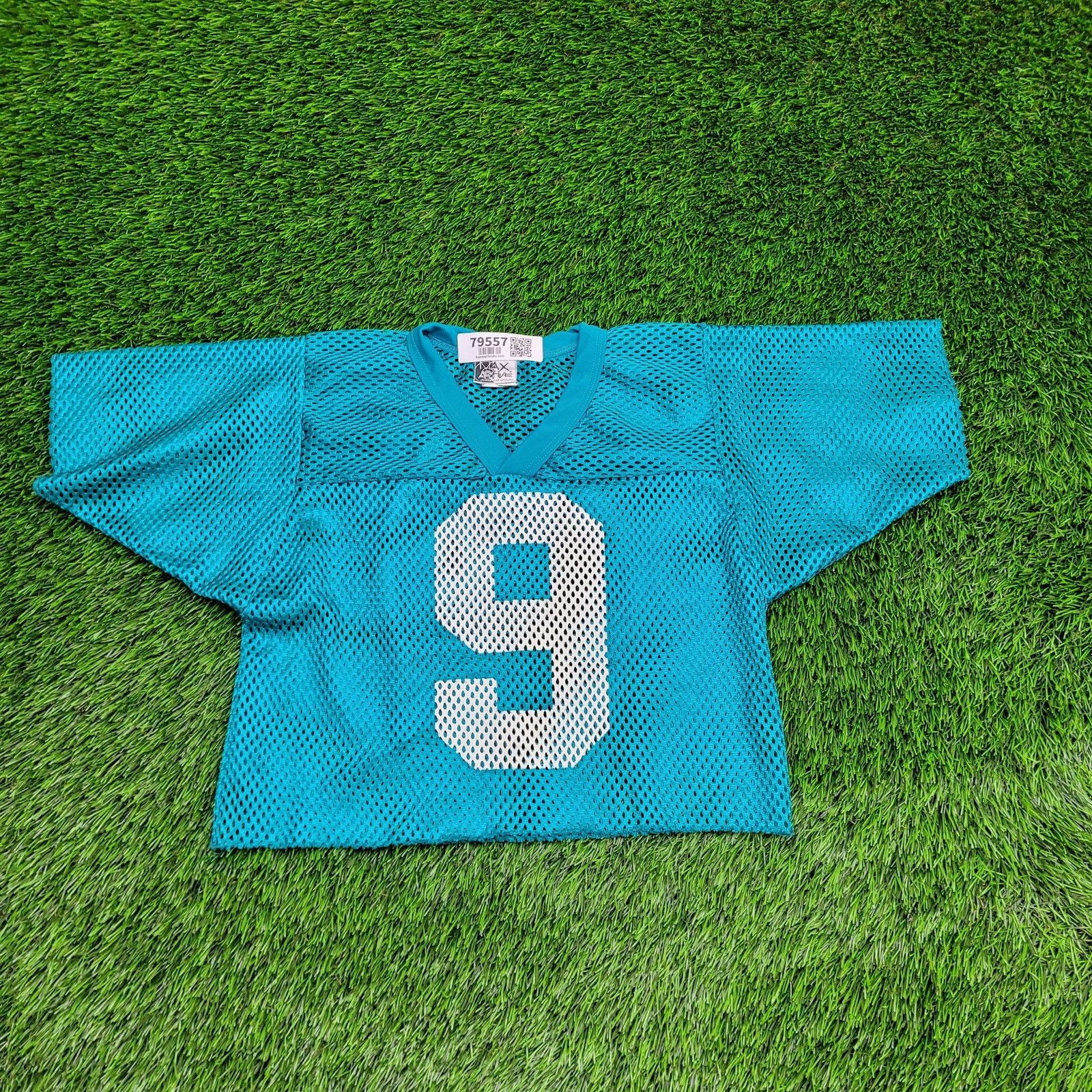 Other Vintage 80s Football Mesh Cropped Jersey S 17x17 Boxy USA | Grailed