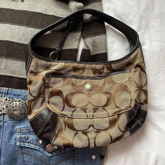 Coach 2000s Coach Signature Shoulder Bag | Grailed