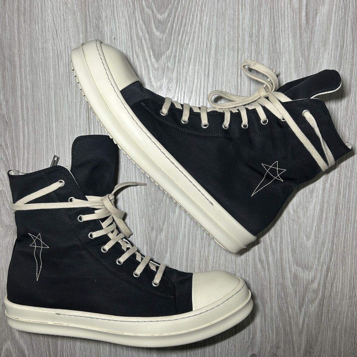 Rick Owens Rick Owens Ramones Pentagram Drkshdw High | Grailed