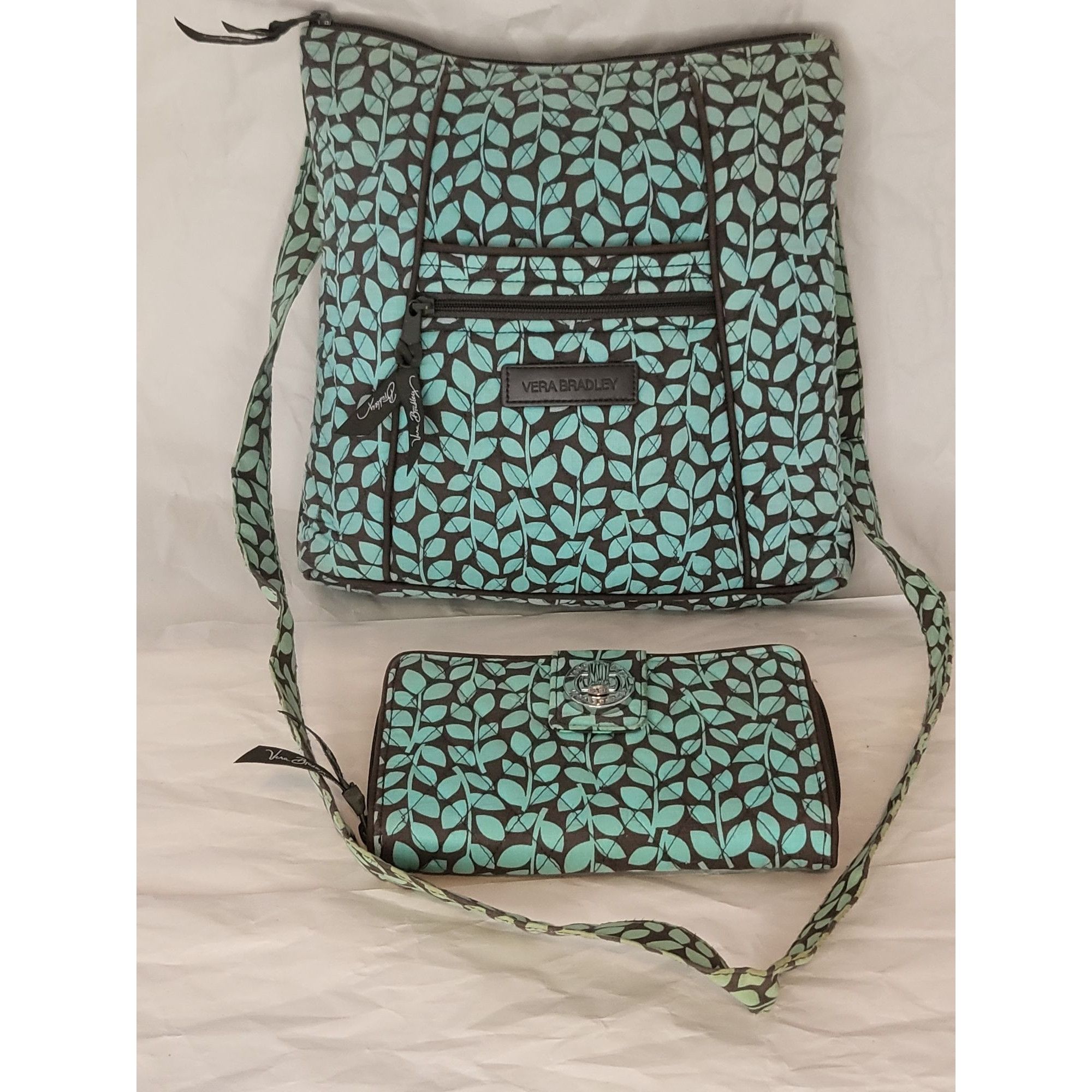 Vera Bradley Vera Bradley Bag And Wallet Crossbody Hipster Shower Vines ...