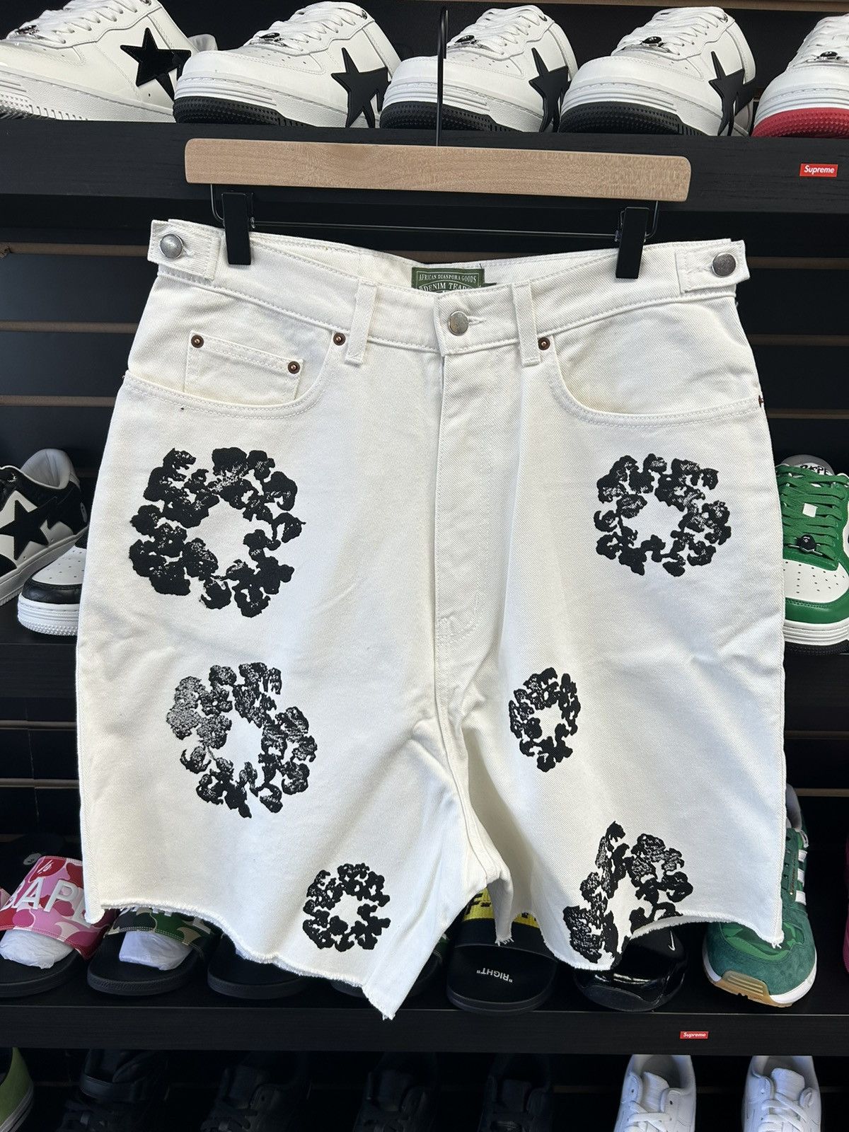 DENIM TEARS Denim tears jeans shorts | Grailed
