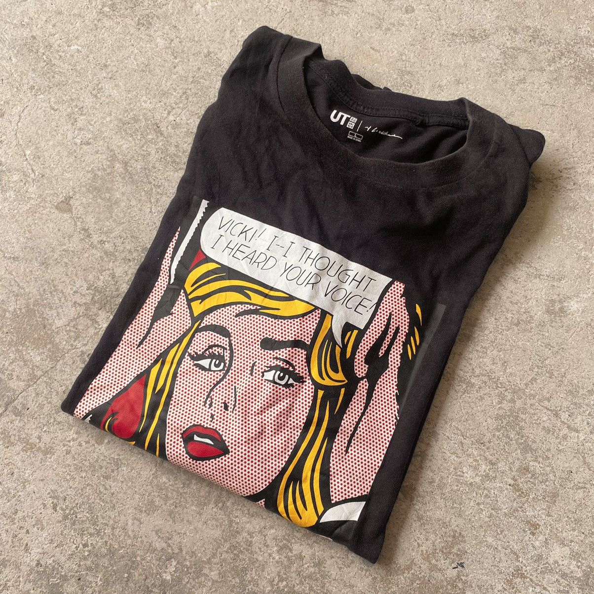 Japanese Brand × Uniqlo Roy Lichtenstein UNIQLO Vintage Pop Art Comic ...
